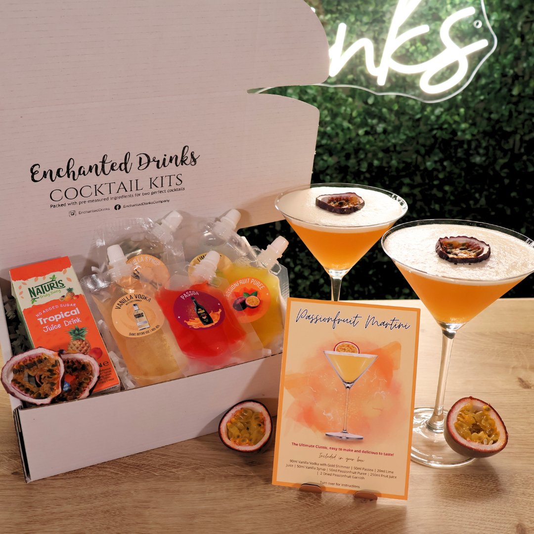 Passionfruit Martini | Complete Cocktail Kit | Enchanted Drinks